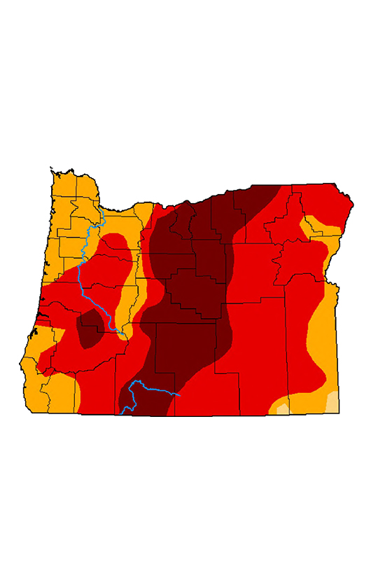 Droughts in Oregon