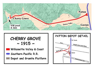 Cherry Grove streetcar and railroad