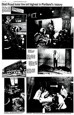 Pomona Hotel Fire, 1975