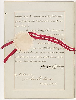 Oregon Treaty, 1846